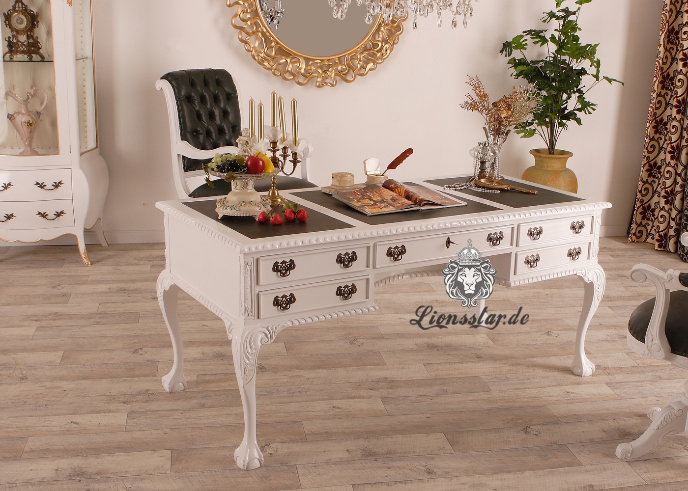 Luxus Schreibtisch Schrank Weiss Bilder