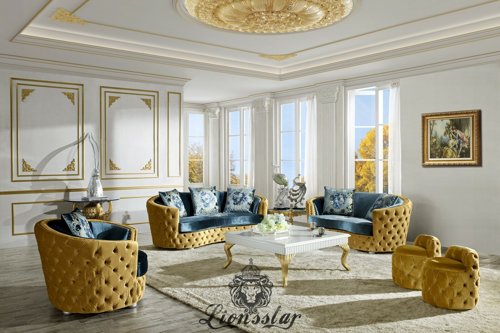 Luxus Sofa Rund ★ | Lionsstar GmbH