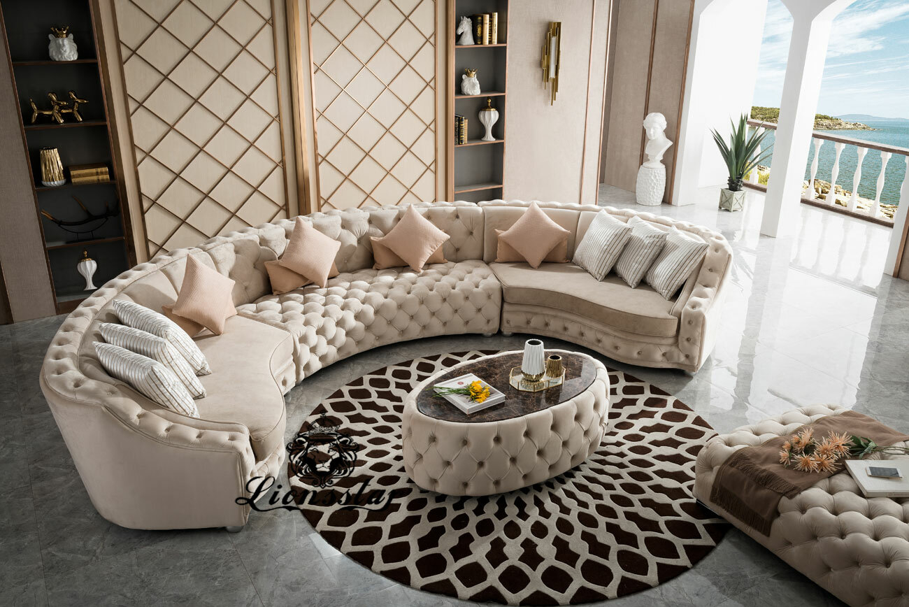 Luxus Sofa Rund ★ | Lionsstar GmbH